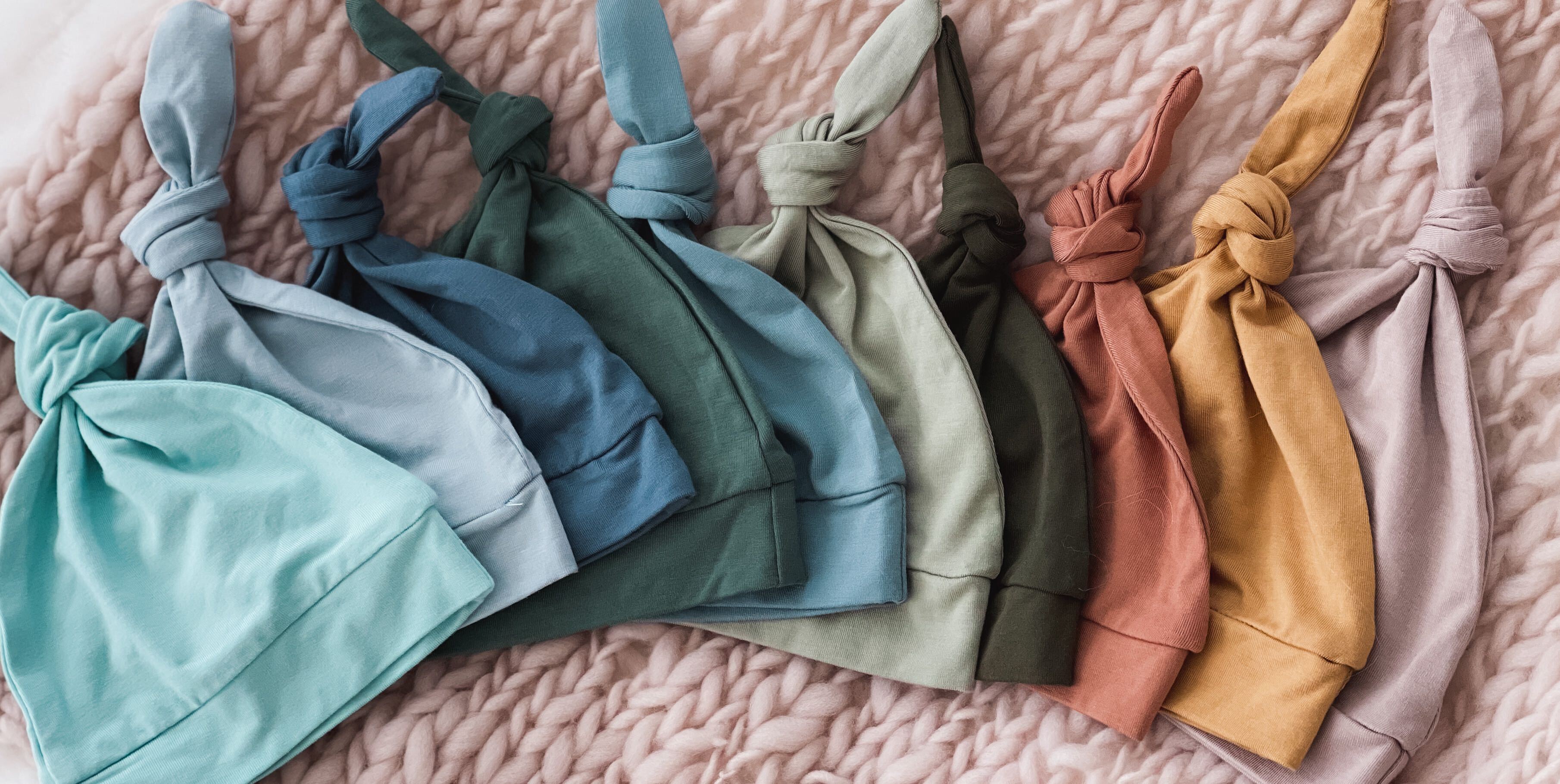 Knotted Hats | Baby Knot Hats | Newborn Knotted Hats – Caden Lane