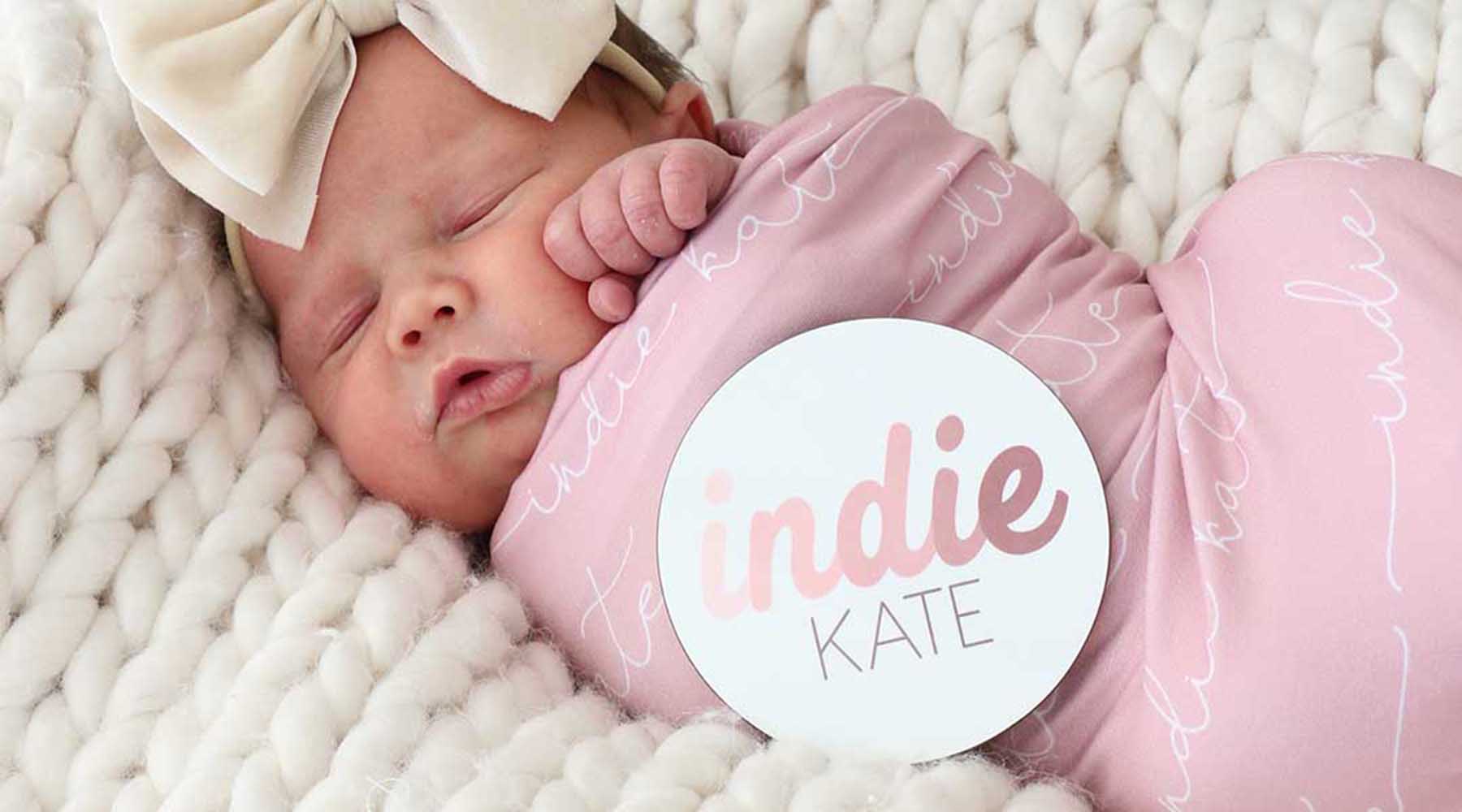 Color Name Signs & Personalized Baby Announcements – Caden Lane