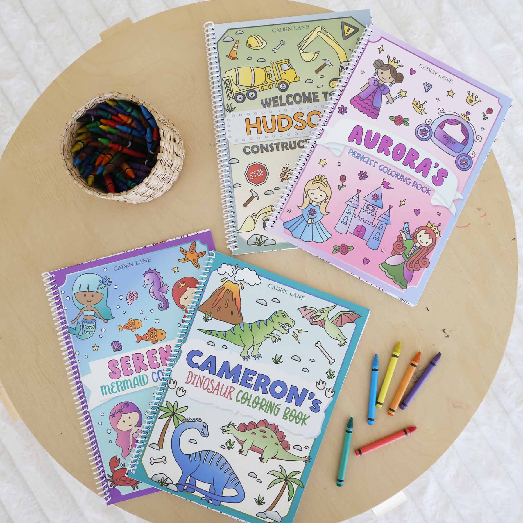 Personalized Coloring Books | Caden Lane