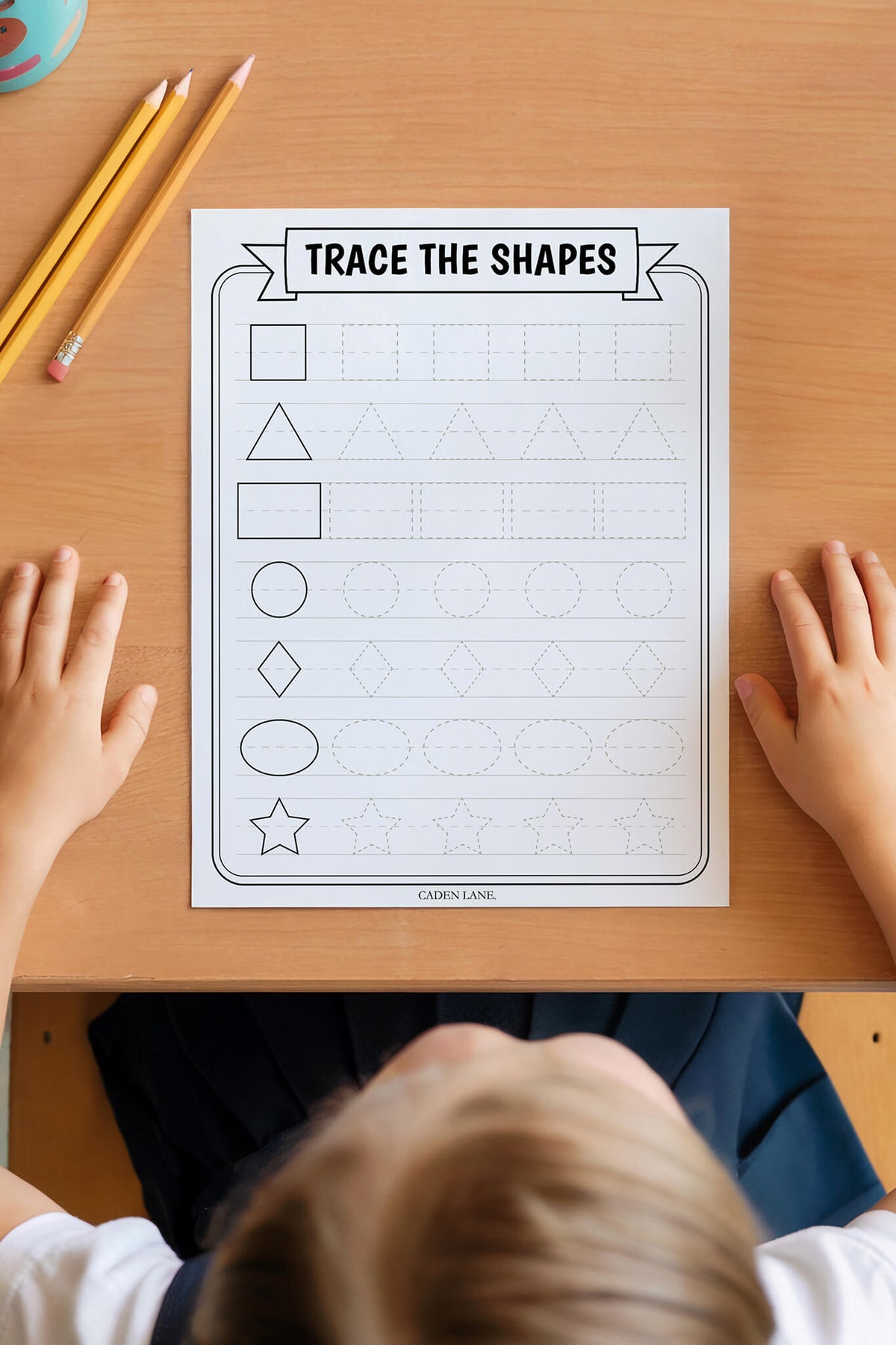Trace the Shapes - Free Digital Download | Caden Lane