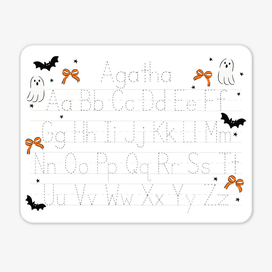 Kids Personalized Whiteboard in Boo Babes | Caden Lane