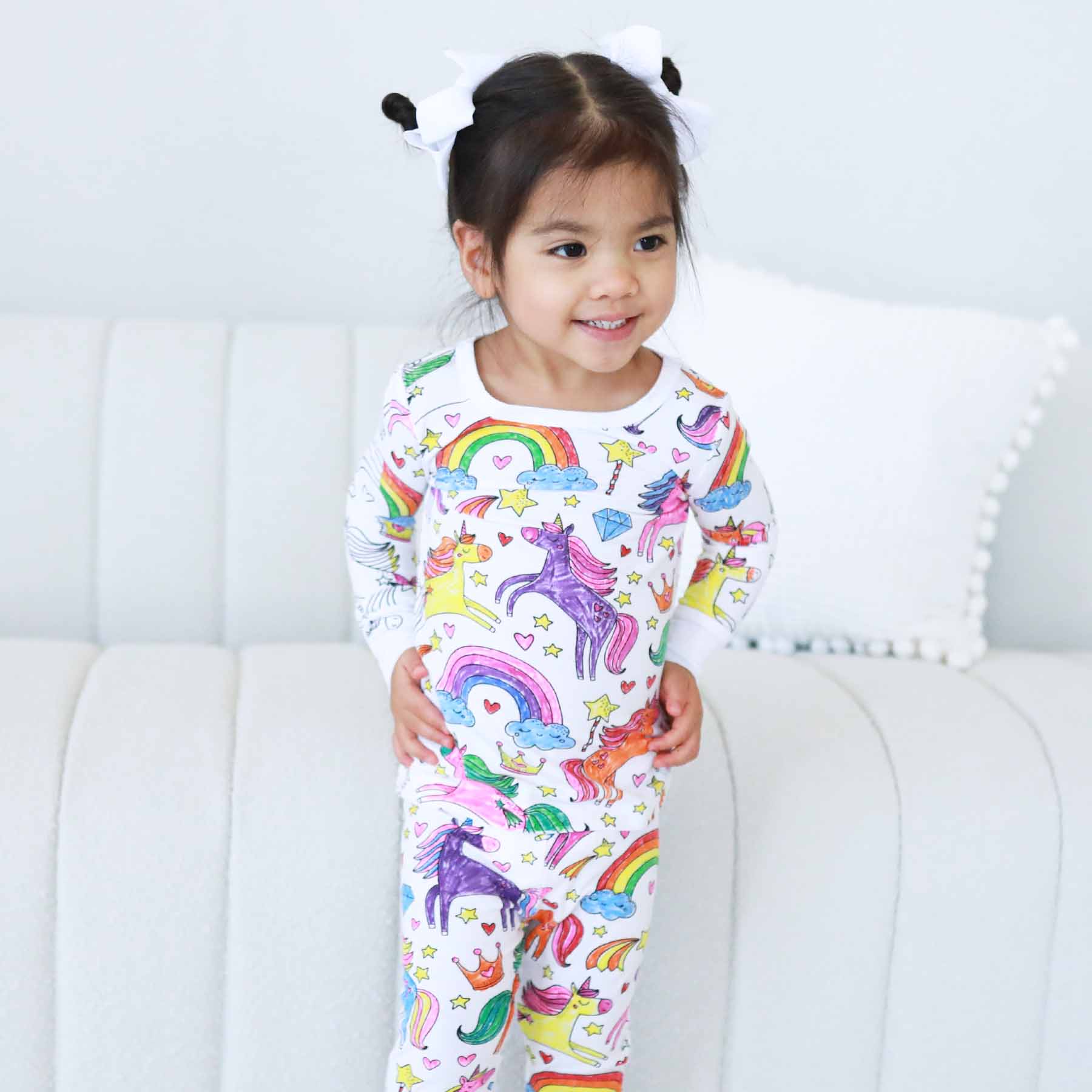 Colorable Two Piece Pajama Sets | Caden Lane