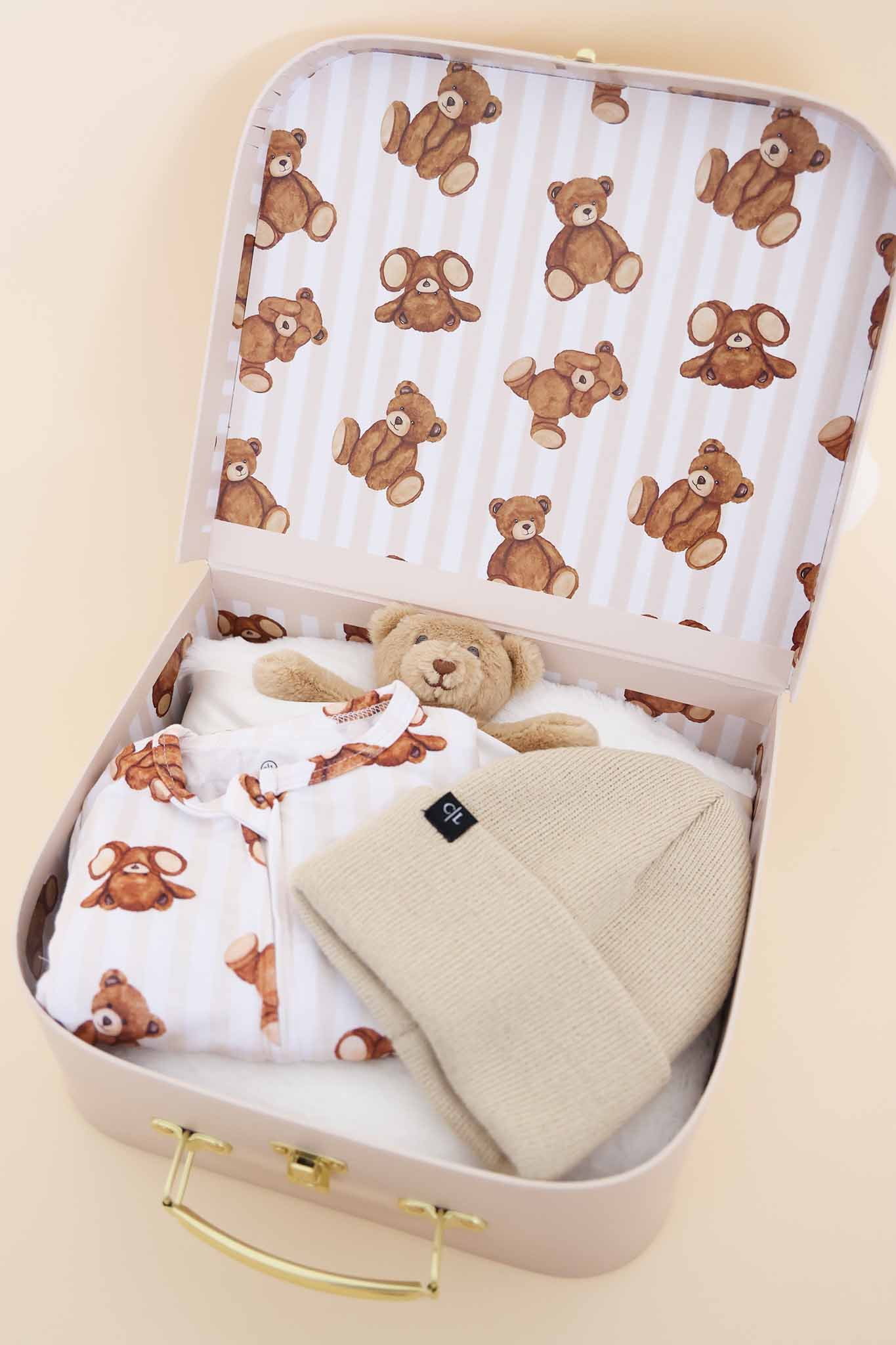 Newborn Keepsake Gift Box Set in Bear | Caden Lane