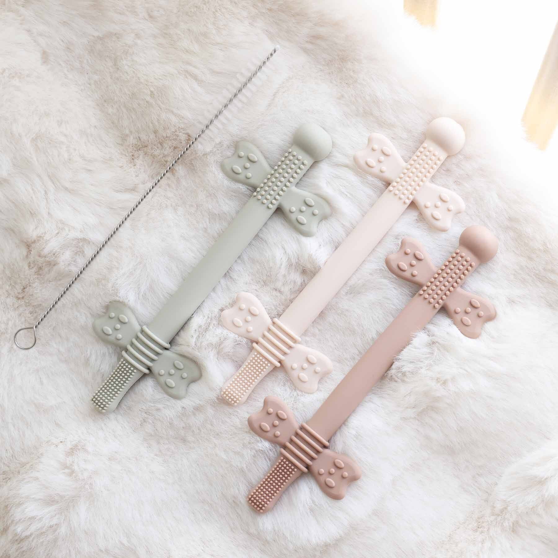 Gift With Purchase - Teething Straw Set | Caden Lane