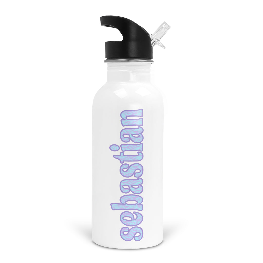 Wavy Days Personalized Kids Water Bottle | Caden Lane
